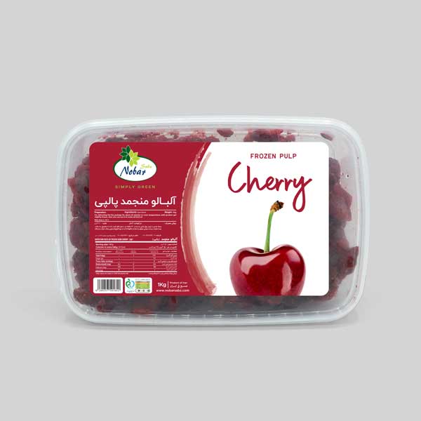 Frozen IQF Sour Cherry Pulp - Nobar